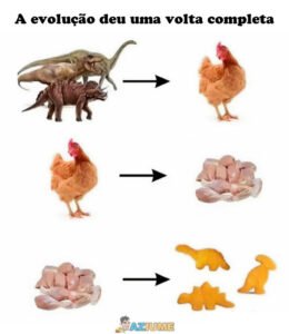 A evolução deu uma volta completa - Aziume - Blog de humor